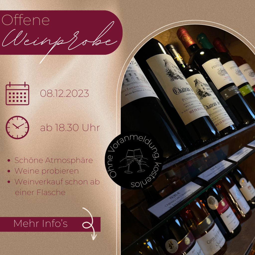 Offene Weinproben – Wein-Wencker
